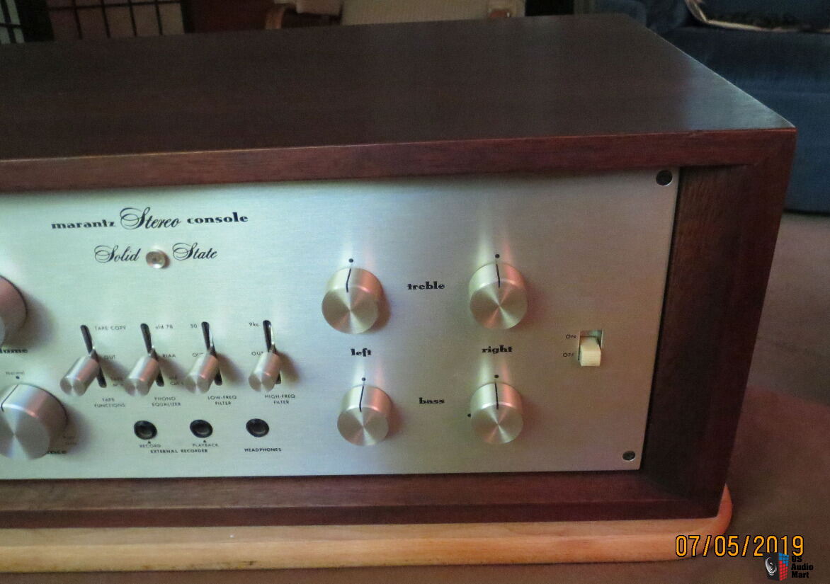 Marantz Model 7T Stereo Console Preamp w/case - Serviced/ Tested ...
