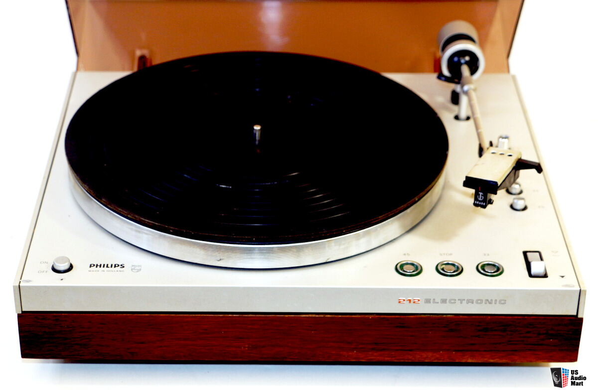 Philips GA 212 Electronic Turntable - Fully Restored Photo #2440193 ...