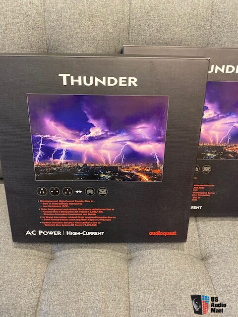 Audioquest Thunder 1M High Current Power Cords 20AMP IEC Photo #2441432 ...