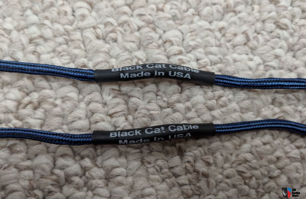 Black Cat Cable Lectraline RCA Interconnects - 1 meter Sale pending ...