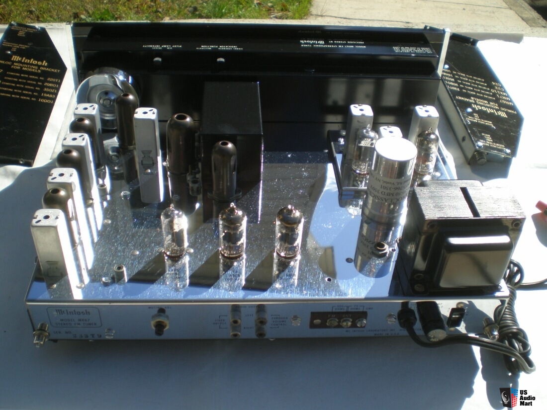 McIntosh MR-67 FM Stereo Tuner With Manual, Paperwork, and Panloc ...