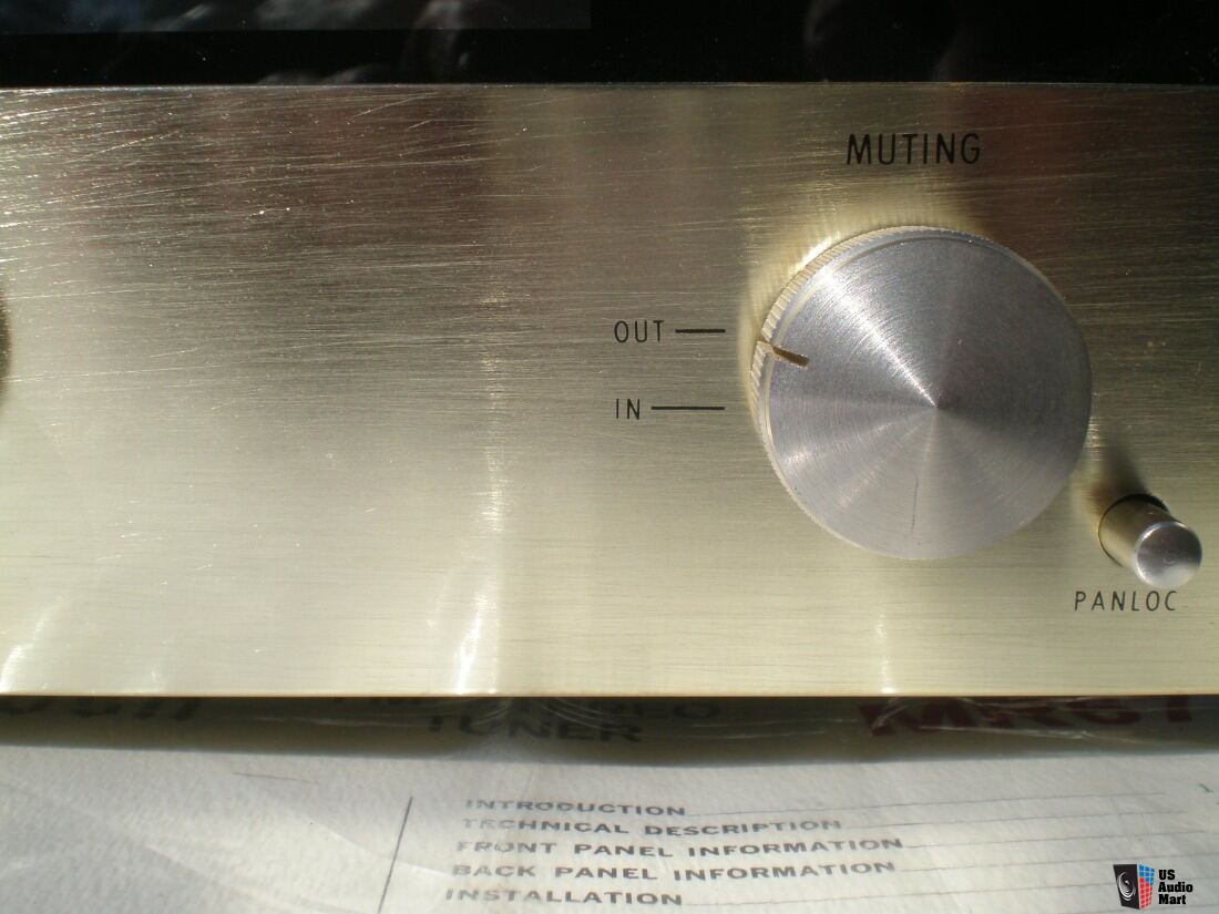 McIntosh MR-67 FM Stereo Tuner With Manual, Paperwork, and Panloc ...