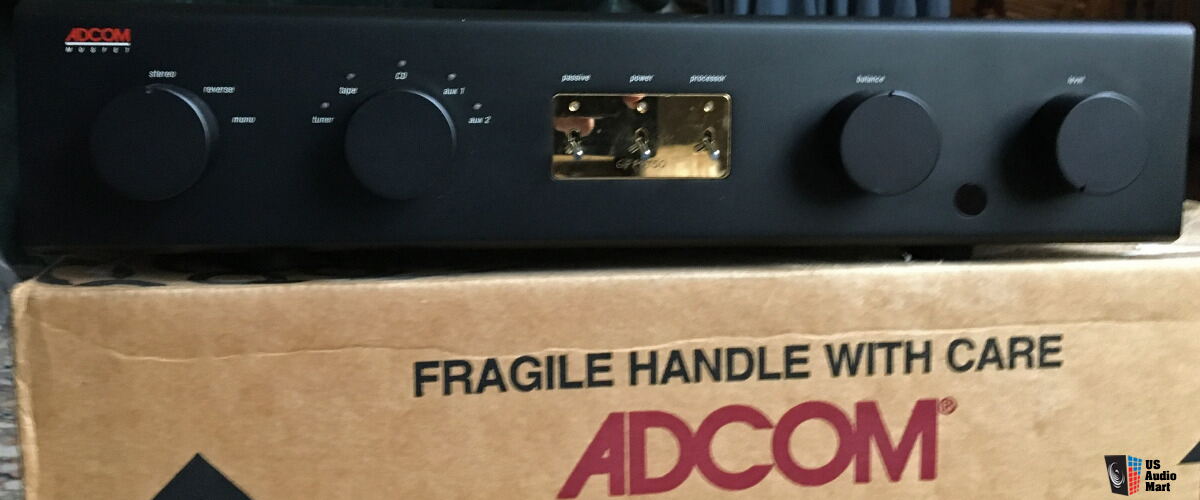 Adcom GFP-750 Preamp with Remote For Sale - US Audio Mart