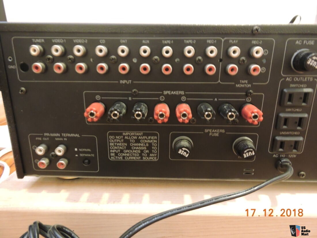 Usher AU-8500 precision solid state integraded amplifier Photo #2446702 ...