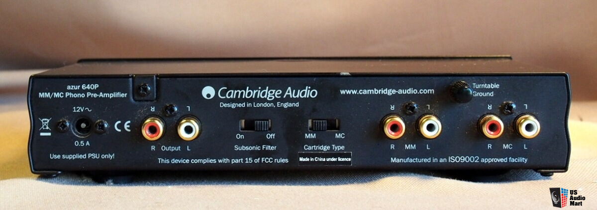 Cambridge Audio Azur 640P MM / MC phono stage Photo #2447015 - UK Audio ...