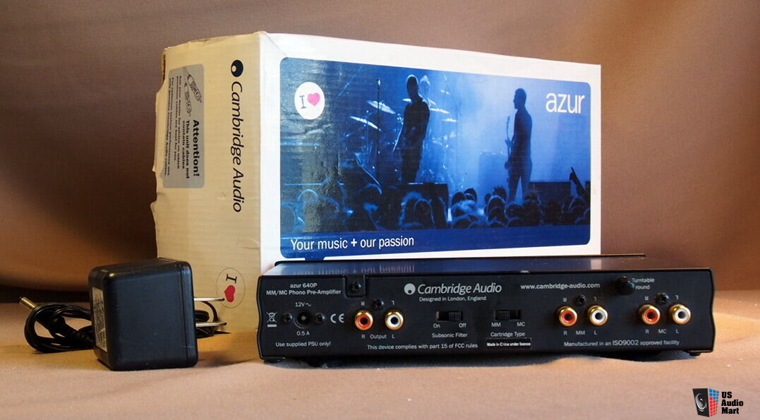 Cambridge Audio Azur 640P MM / MC phono stage Photo #2447016 - US Audio ...