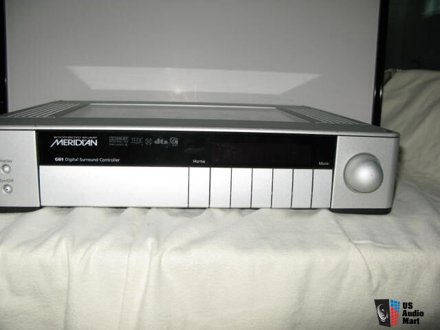 Meridian G61R Processor with Linear Power Supply Remote & Power Cord ...