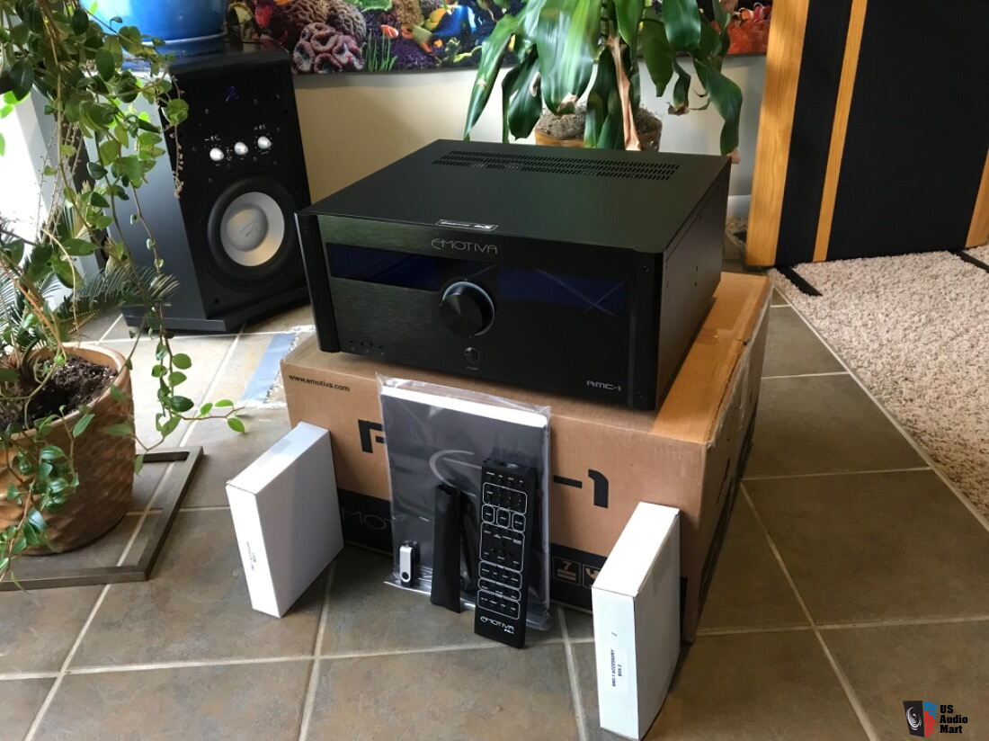 Emotiva RMC-1 DOLBY ATMOS & DTS:X REFERENCE CINEMA Processor New Open ...
