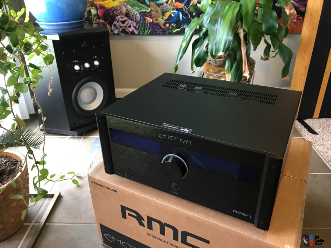 Emotiva RMC-1 DOLBY ATMOS & DTS:X REFERENCE CINEMA Processor New Open ...