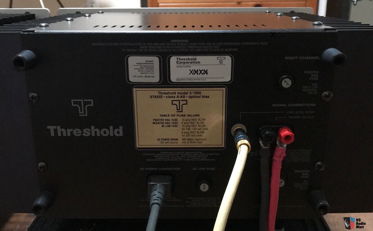 Threshold S/1000 Photo #2452300 - US Audio Mart