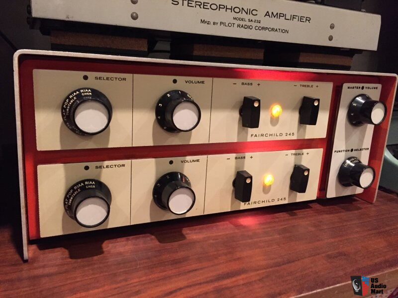 Fairchild 248 245 Vintage TUBE Preamplifier Preamp - PRO SERVICED - OWN ...