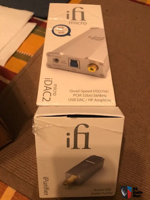 iFi Micro iDAC2 DSD DAC - IFI iPurifier2 USB Signal Filter For Sale ...
