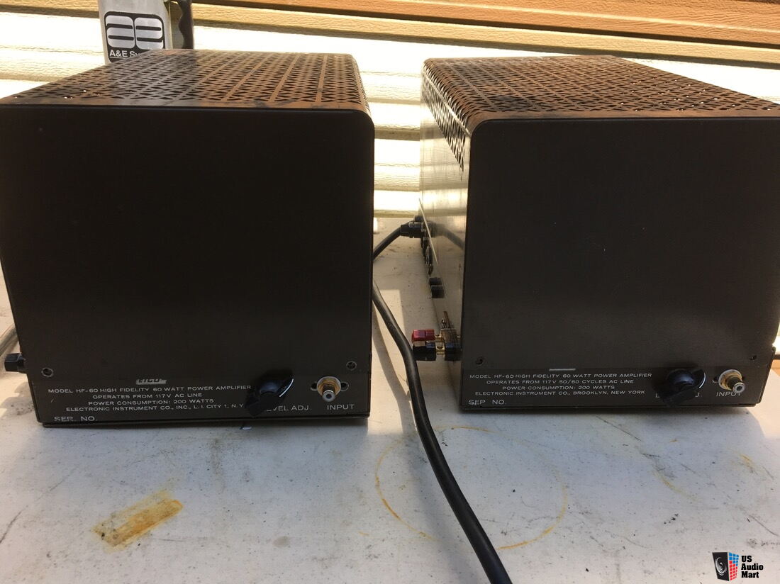 EICO HF60 monoblock pair Photo #2456775 - UK Audio Mart