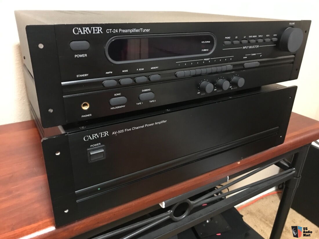 Carver pre amp tuner and Carver power amp Photo #2460328 - UK Audio Mart