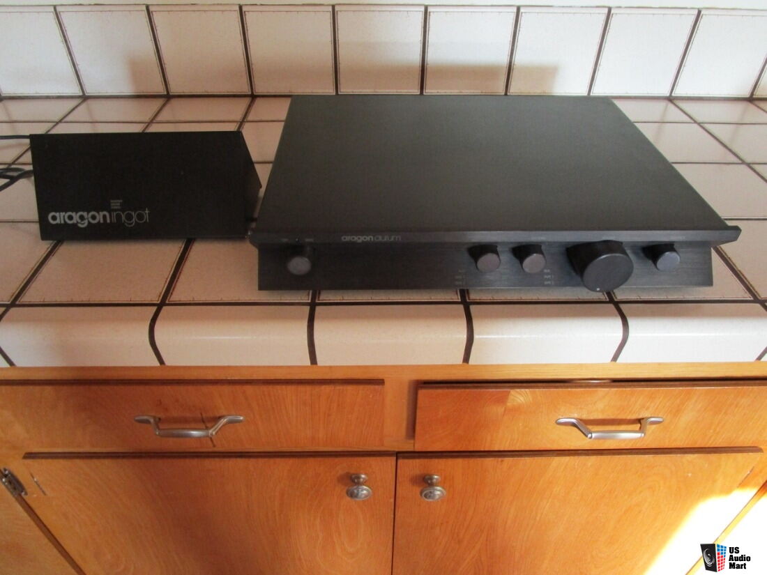 Aragon Aurum Preamplifier With Ingot Power Supply Photo #2462484 - US ...