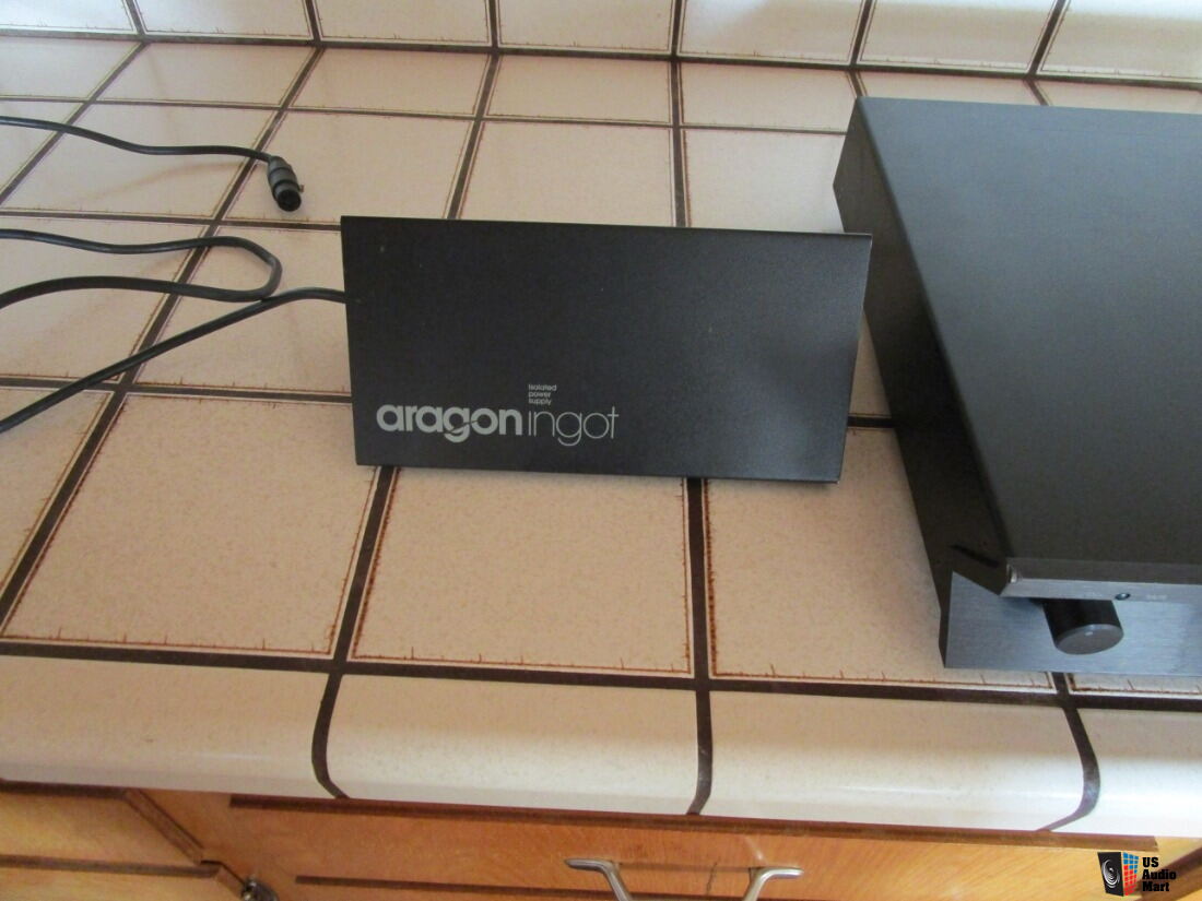 Aragon Aurum Preamplifier With Ingot Power Supply Photo #2462485 - US ...