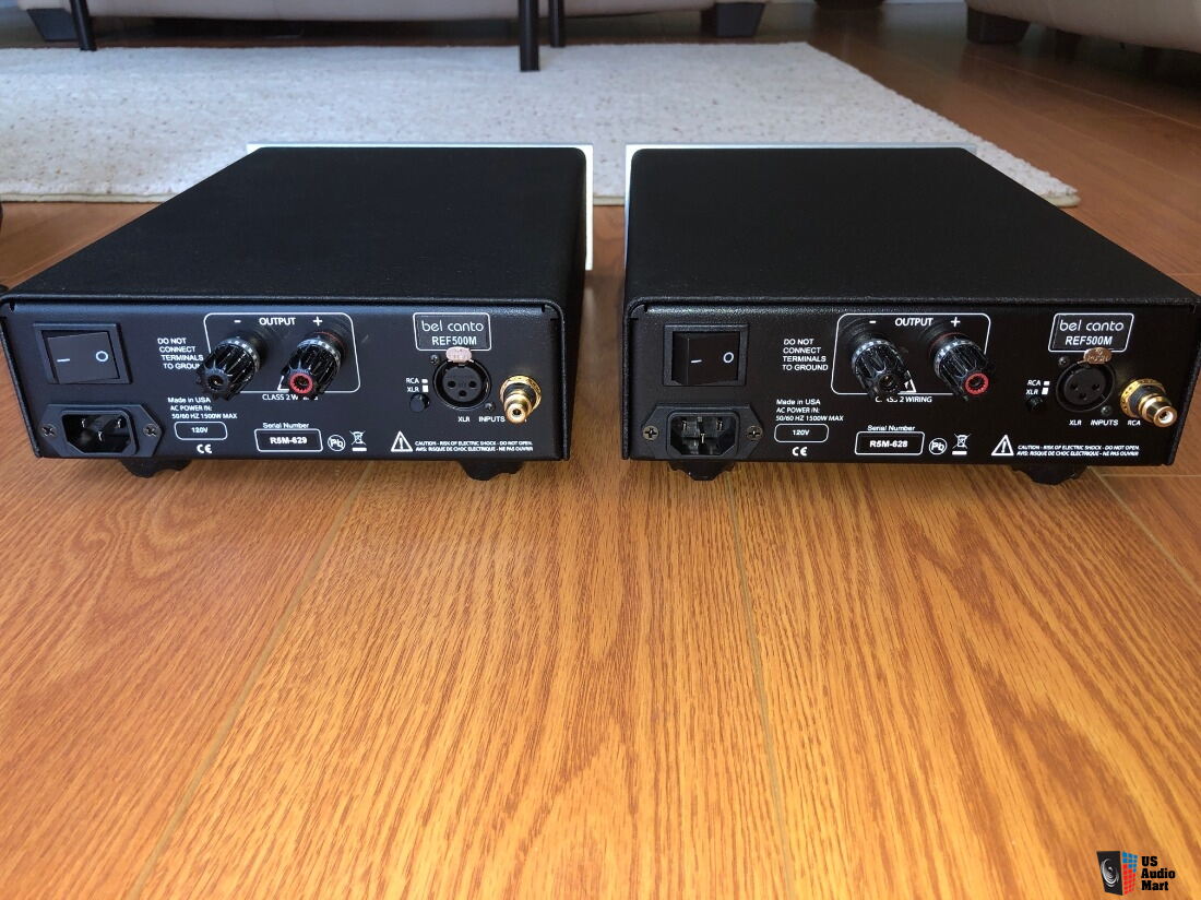 Bel Canto REF500M Monoblock Power Amplifiers Photo #2462617 - US Audio Mart