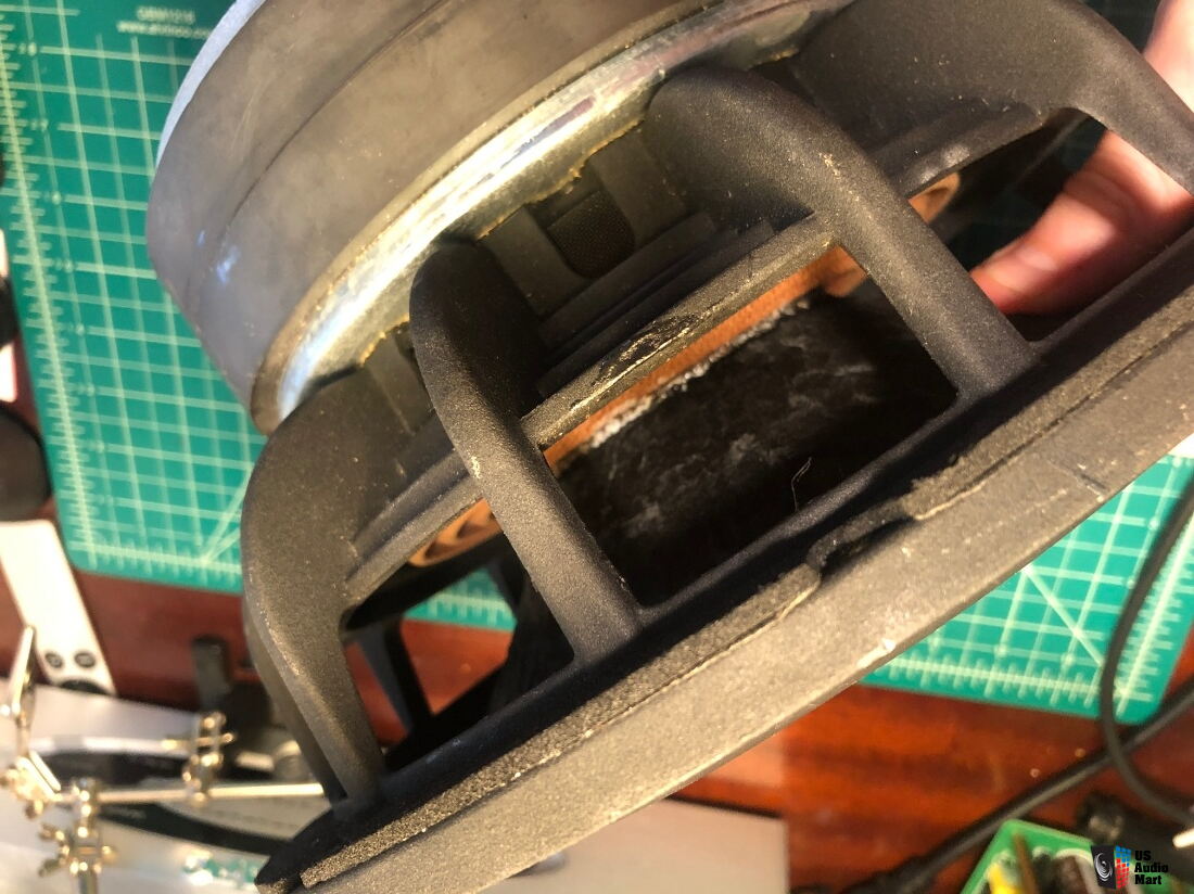 10" REL driver for Britannia B2 and B3 subwoofers, repaired Photo ...