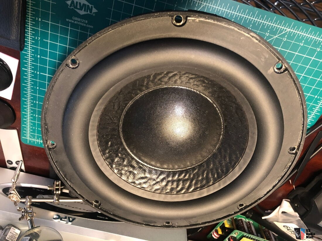 10" REL driver for Britannia B2 and B3 subwoofers, repaired Photo ...