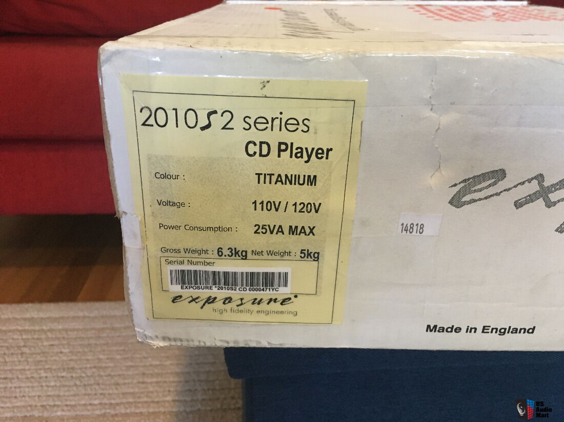 Exposure 2010S2 CD Player, Excellent sound, one the the most natural ...