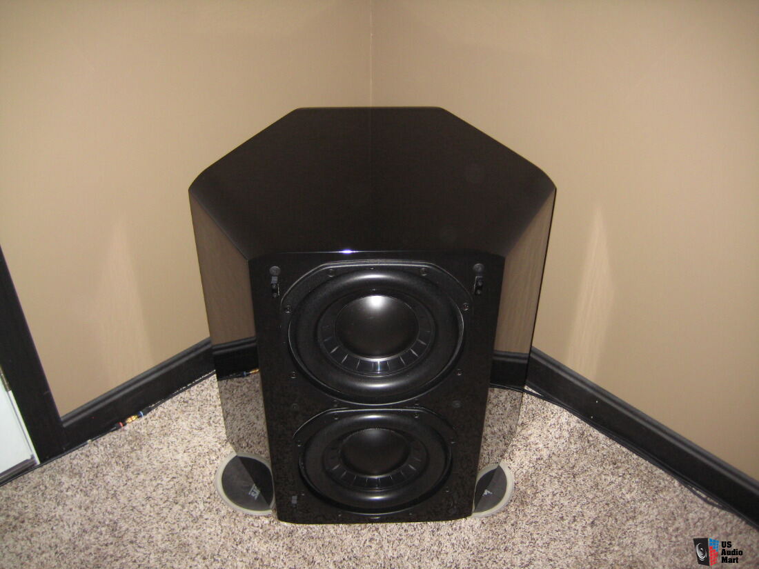 Paradigm Signature SUB 2 in Piano Black...Original Box and PBK!! Photo ...