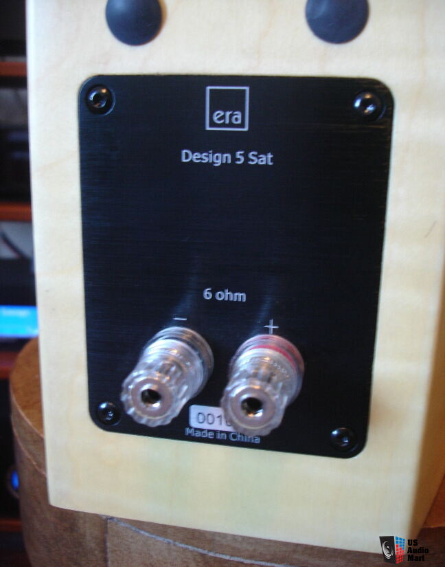 Era D5 2-Way Monitor Speakers. 5 1/4" midbass driver and 1" silk dome ...