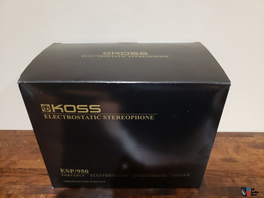 KOSS ESP-950 Electrostatic Headphones with E/90 Energizer & Accessories ...