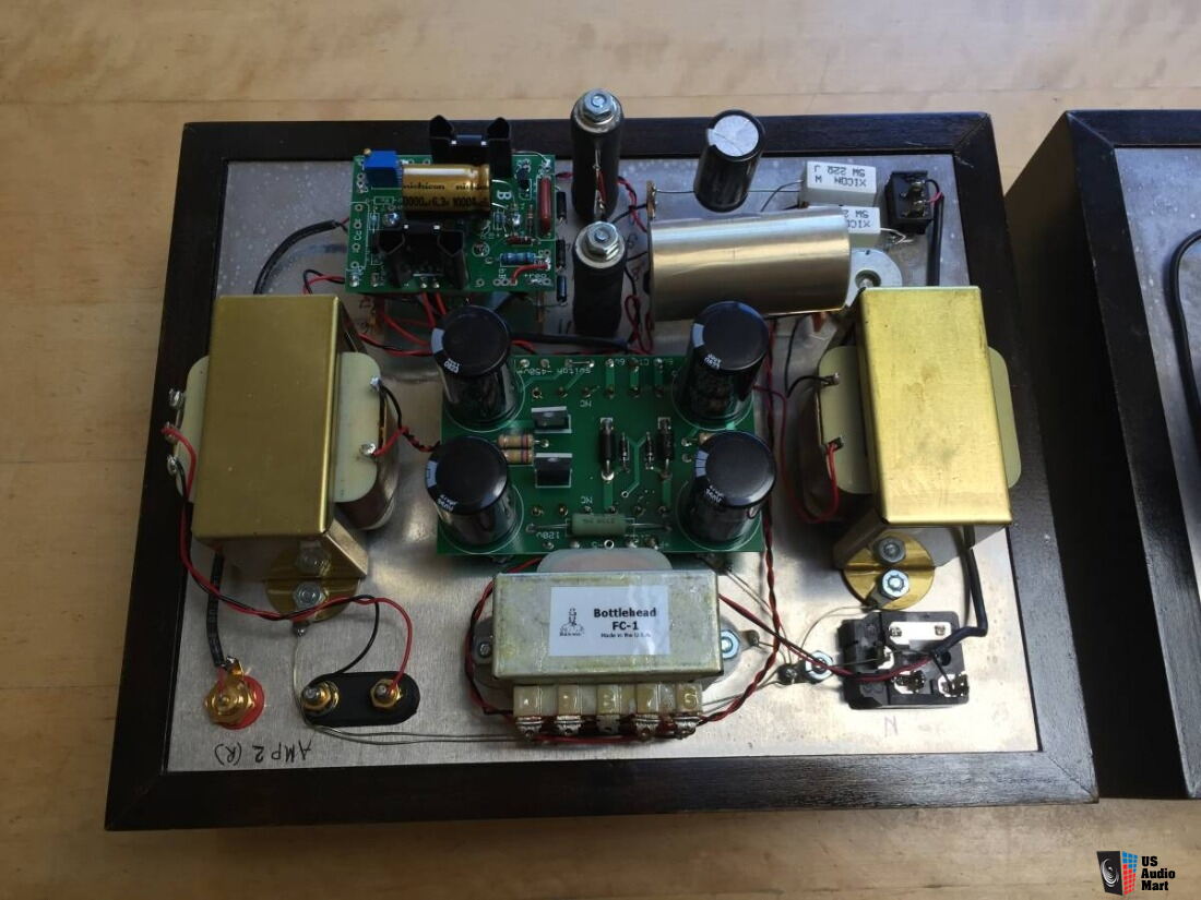 Bottlehead Paramount 2A3 single-ended tube monoblock amps Photo ...