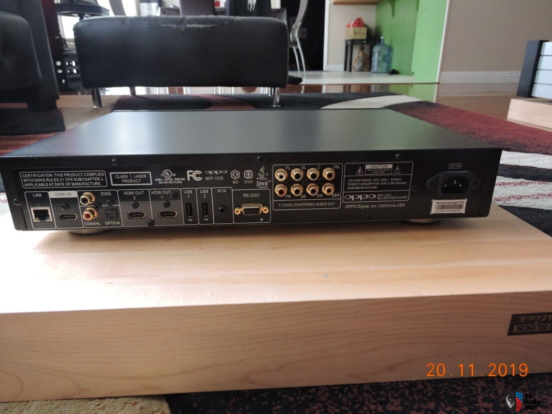 Oppo 103D Darbee edition Blu-ray universal player 3D Photo #2478231 ...