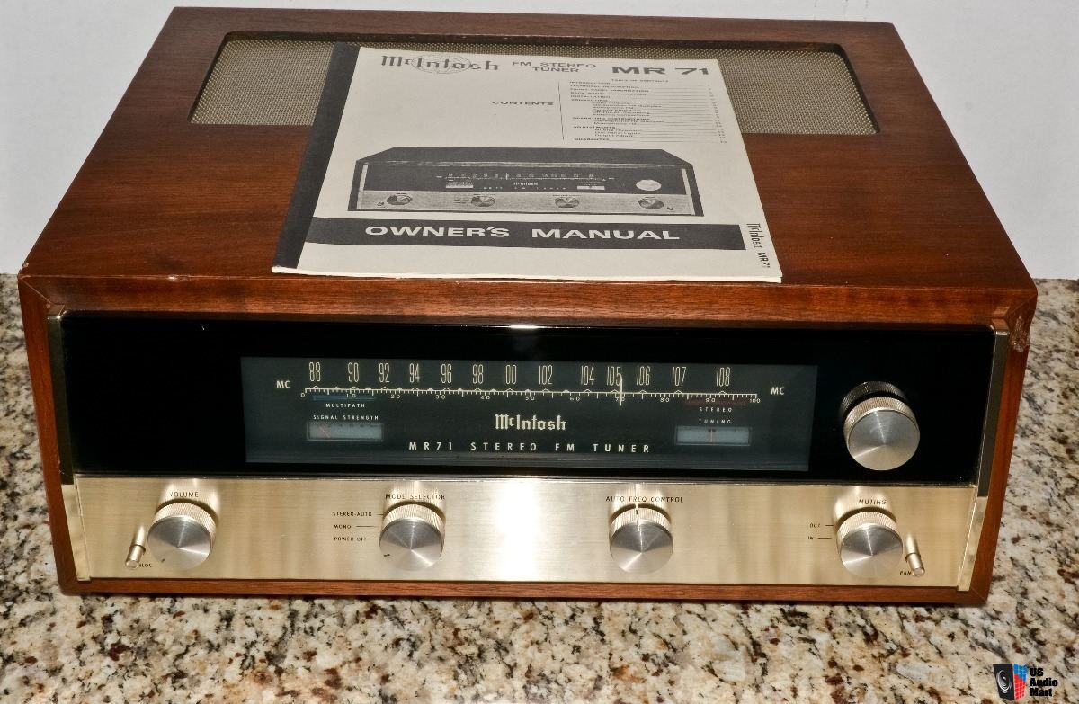 Mcintosh MR71 Tuner SERVICED and ALIGNED !! EXCELLENT Condition With ...