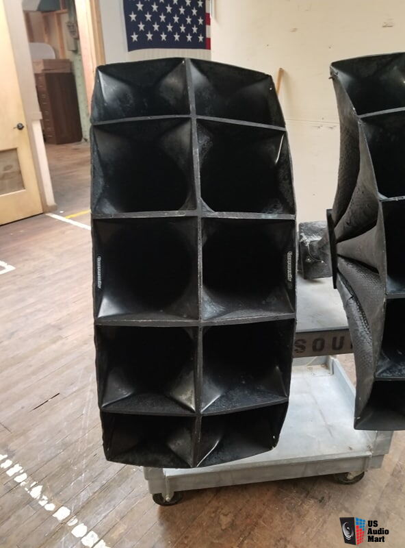 8 or 10 Cell 250hz large multicell horns pairs for Altec TAD JBL 1" 1.4 ...