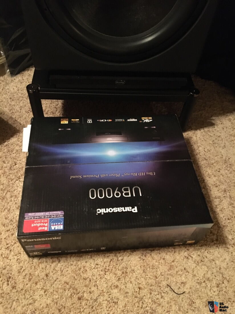 New Sealed Panasonic UB-9000 4K Bluray Player w/ Receipt from Magnolia ...