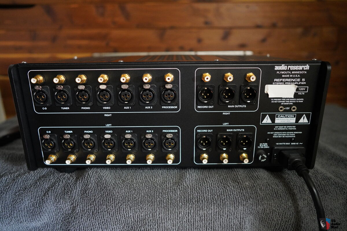 Audio Research Reference 5 SE Tube Preamplifier, Excellent low hours ...