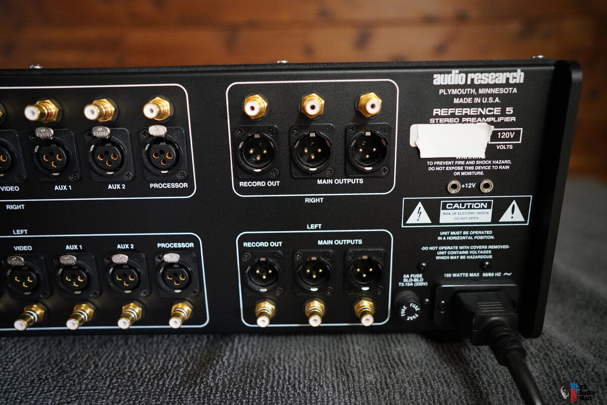 Audio Research Reference 5 SE Tube Preamplifier, Excellent low hours ...