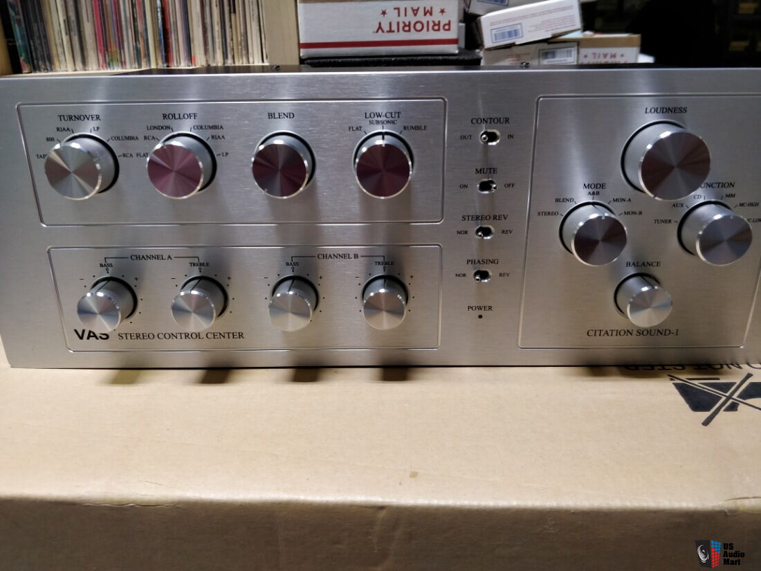 VAS Citation 1 Preamplifier & Phono - Open Box Dealer Ad - US Audio Mart