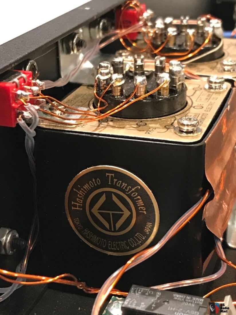 UPGRADED conrad-johnson EV-1 phono preamp, w/Hashimoto moving coil step ...