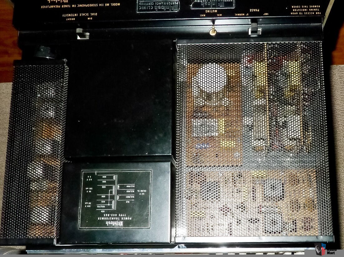 McIntosh MX-114 MX114 Tuner Preamp Serviced ! Excellent Condition Free ...