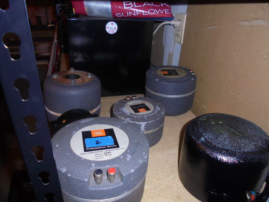JBL speaker parts, Compression Drivers, Horns, Bullet and Slot tweeters ...