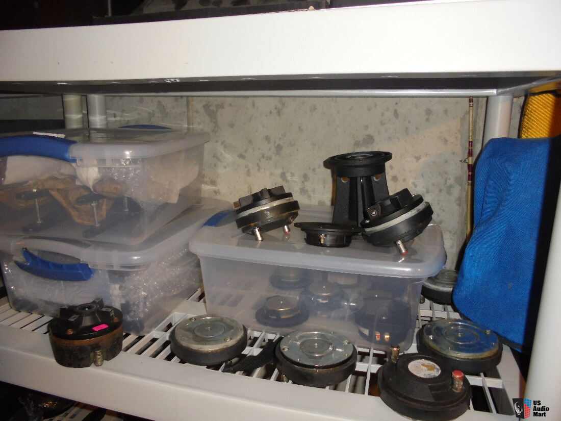 JBL speaker parts, Compression Drivers, Horns, Bullet and Slot tweeters ...