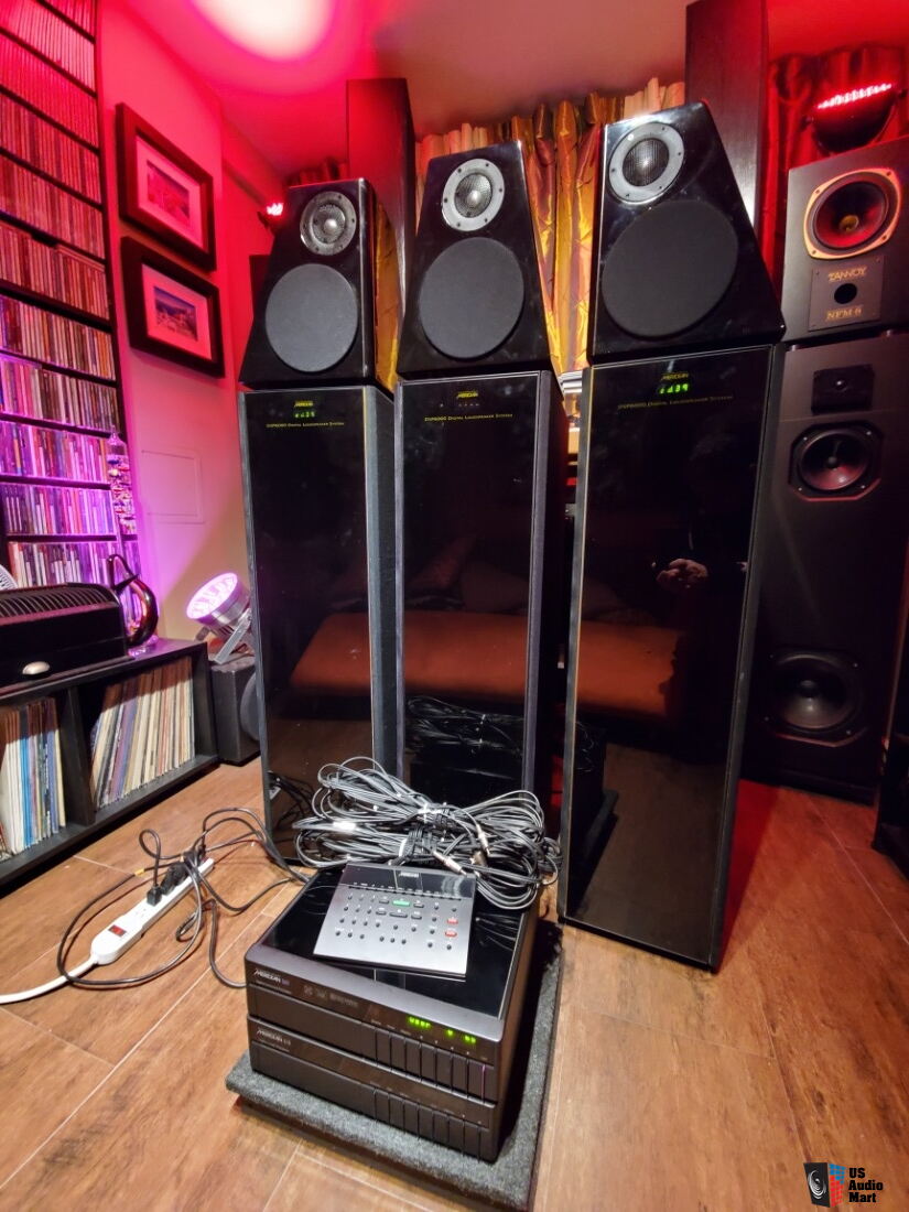 Meridian DSP6000 Active Powered Speakers, Flagship Meridian Photo ...