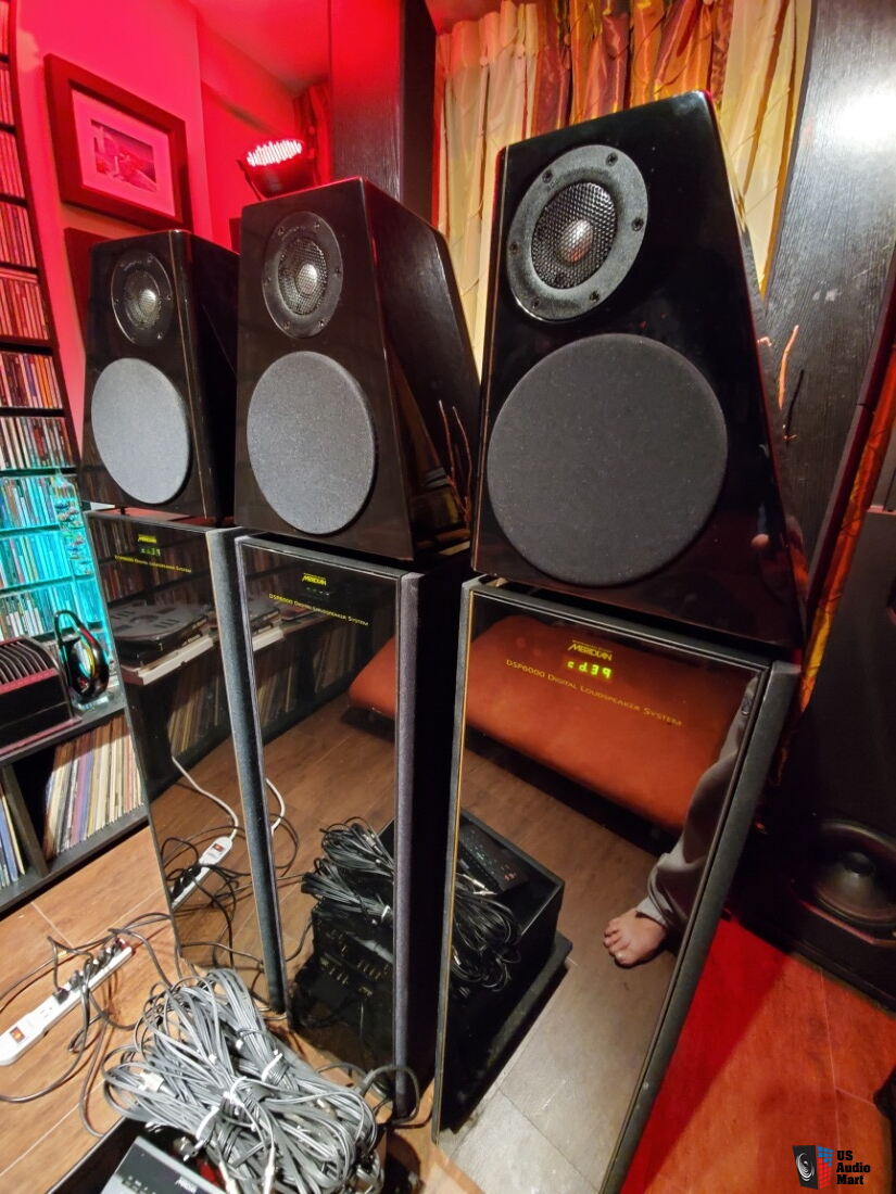 Meridian DSP6000 Active Powered Speakers, Flagship Meridian Photo ...