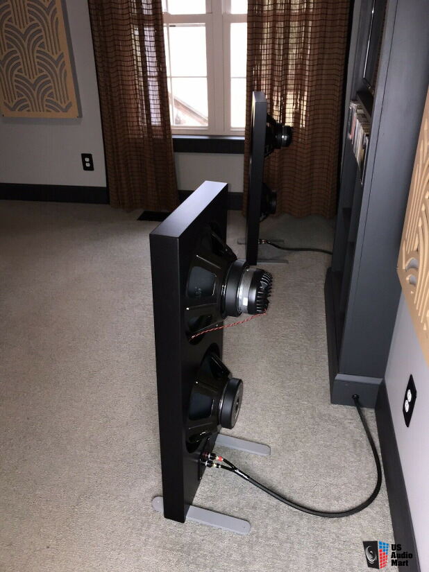 Spatial Audio Hologram M4 Turbo S (Black) Open Baffle Speaker Pair ...