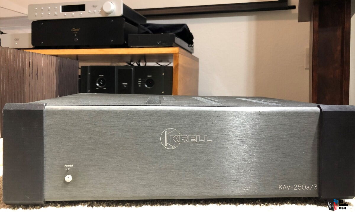Krell KAV250a/3 - 3 channel power amplifier - upgraded For Sale - UK ...