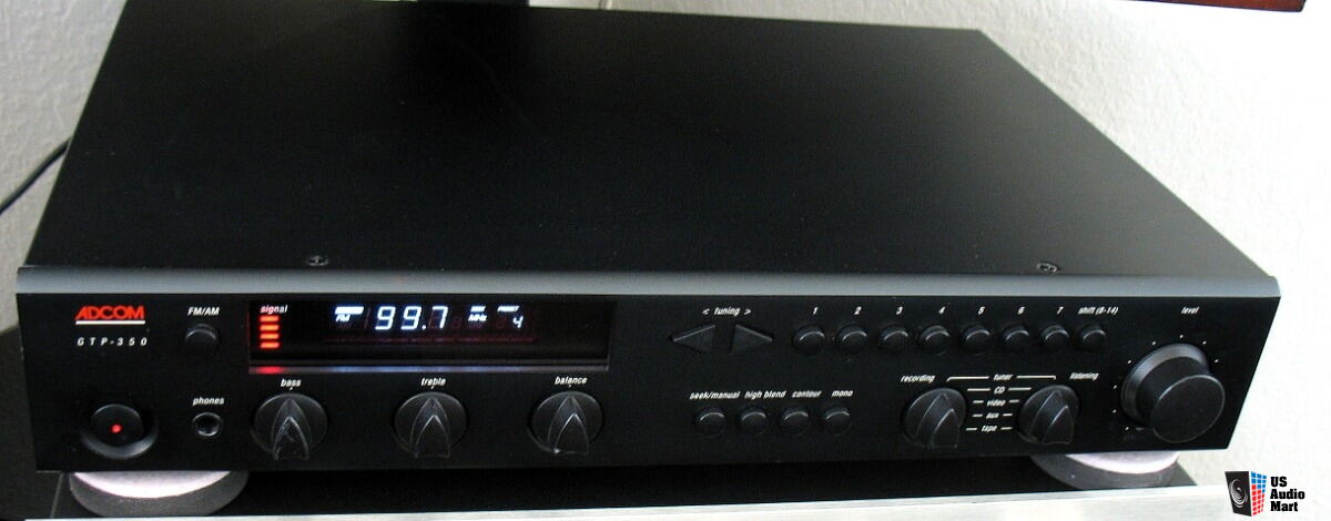 Adcom GTP-350 Preamp Tuner - Great Shape Photo #2505561 - US Audio Mart