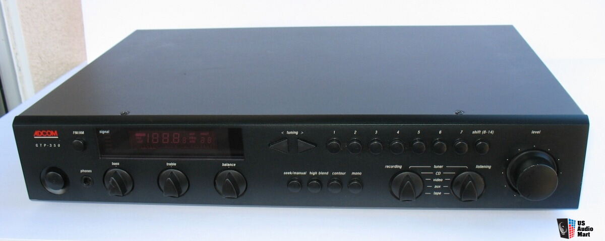 Adcom GTP-350 Preamp Tuner - Great Shape Photo #2505561 - US Audio Mart