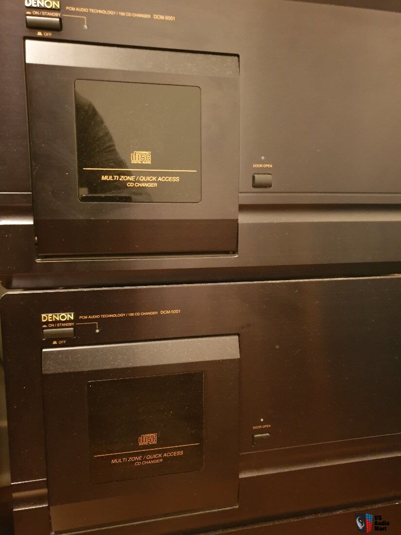 Denon DCM 5001 100 disc/2 CD Players / Audiophile Changers Slave Units ...