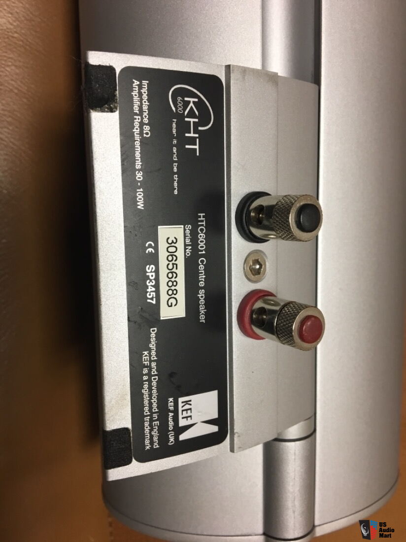 KEF HTC6001 Center Channel speaker Silver Photo #2505780 - UK Audio Mart