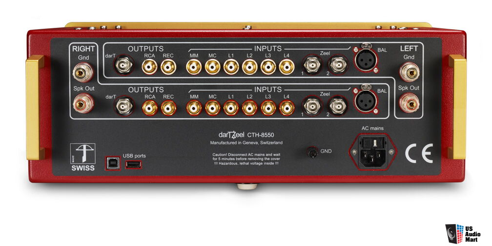 darTZeel CTH-8550 Integrated Amplifier / Preamplifier / MC Phonostage ...