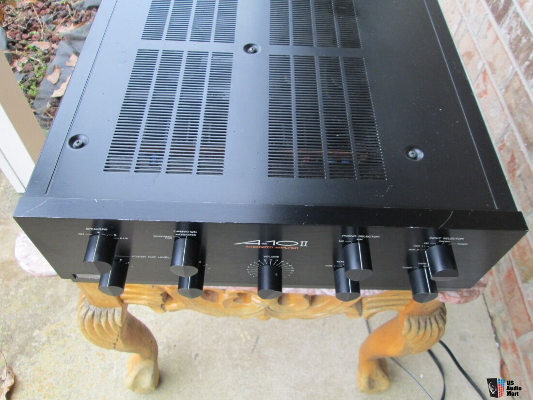 NEC A-10ii Integrated amplifier. Built like a tank and Very Rare ...