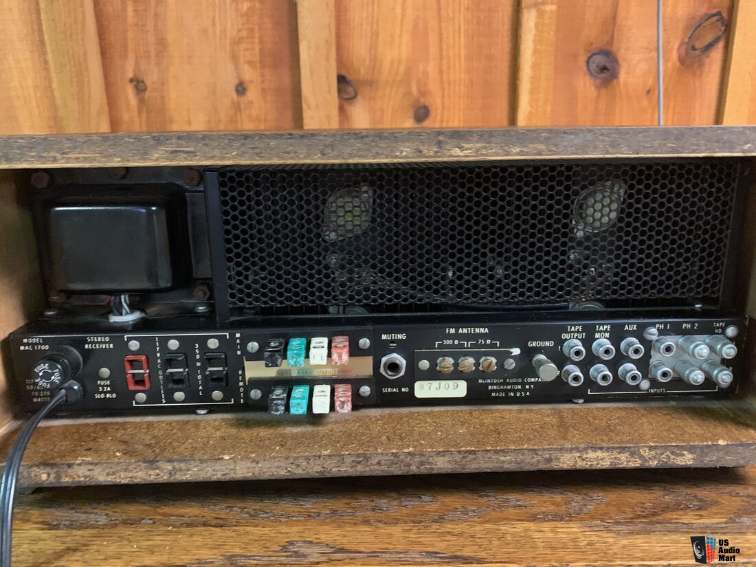 McIntosh MAC 1700 FM Receiver w/L19 Wood Case Photo #2509910 - US Audio ...
